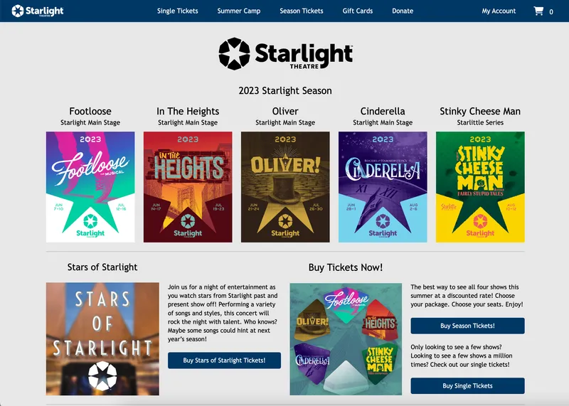 Examples of Splash Pages - Ludus Manual