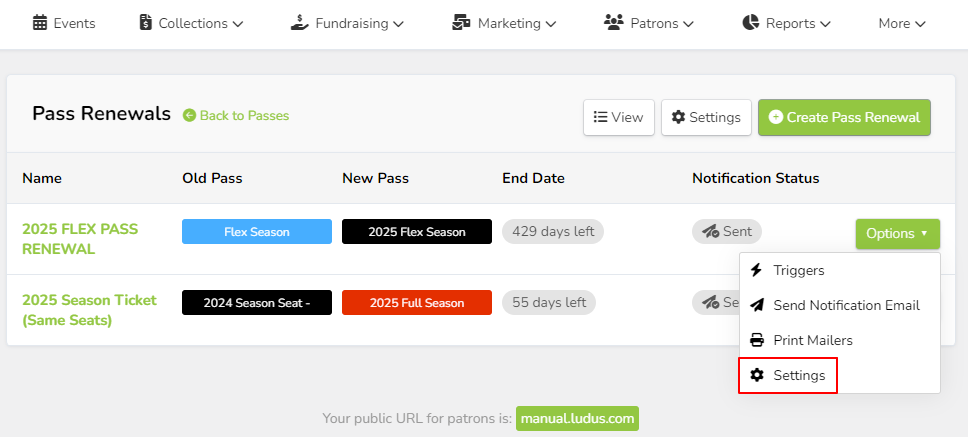 Renewal Dashboard - Ludus Manual
