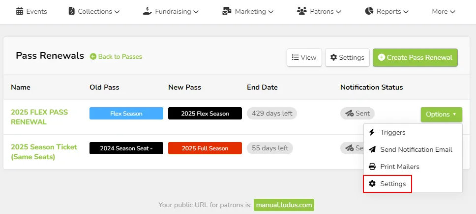 Renewal Dashboard - Ludus Manual