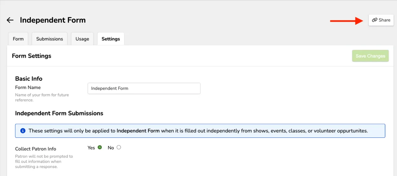 Direct Forms - Ludus Manual