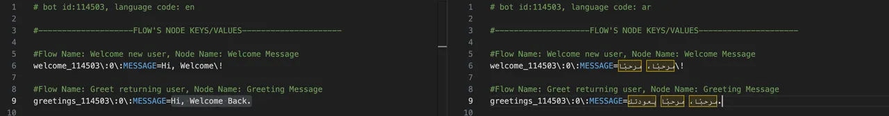 Enabling Multiple Languages - Engati Product Docs