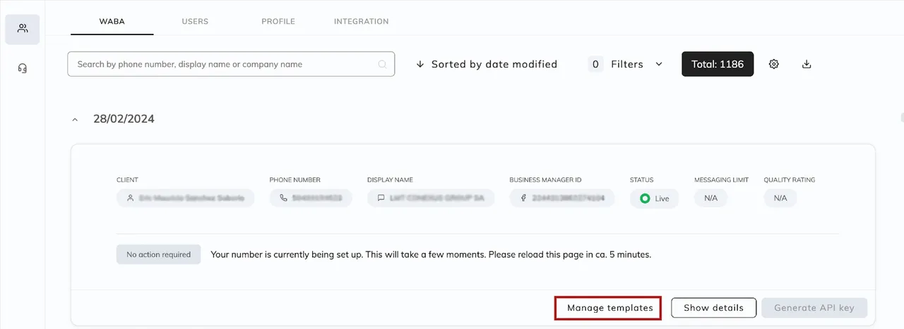 Send WhatsApp Template Message - Engati Product Docs