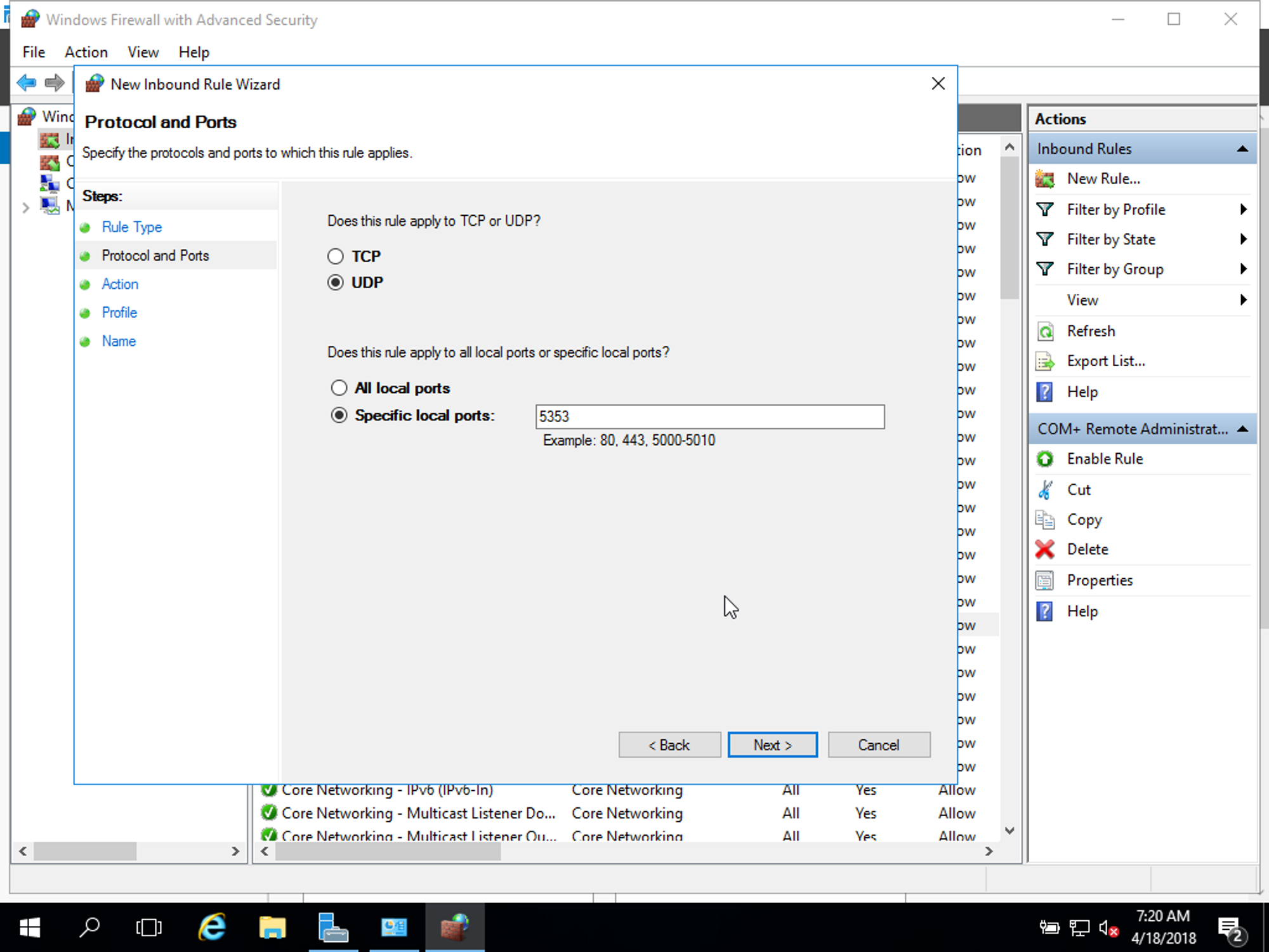 Windows Server 2016/2019 - Technical documentation
