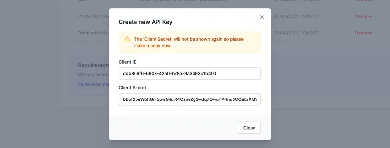 Settings - SparkLayer Docs