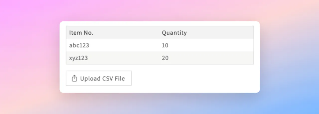 My Cart Interface - SparkLayer Docs