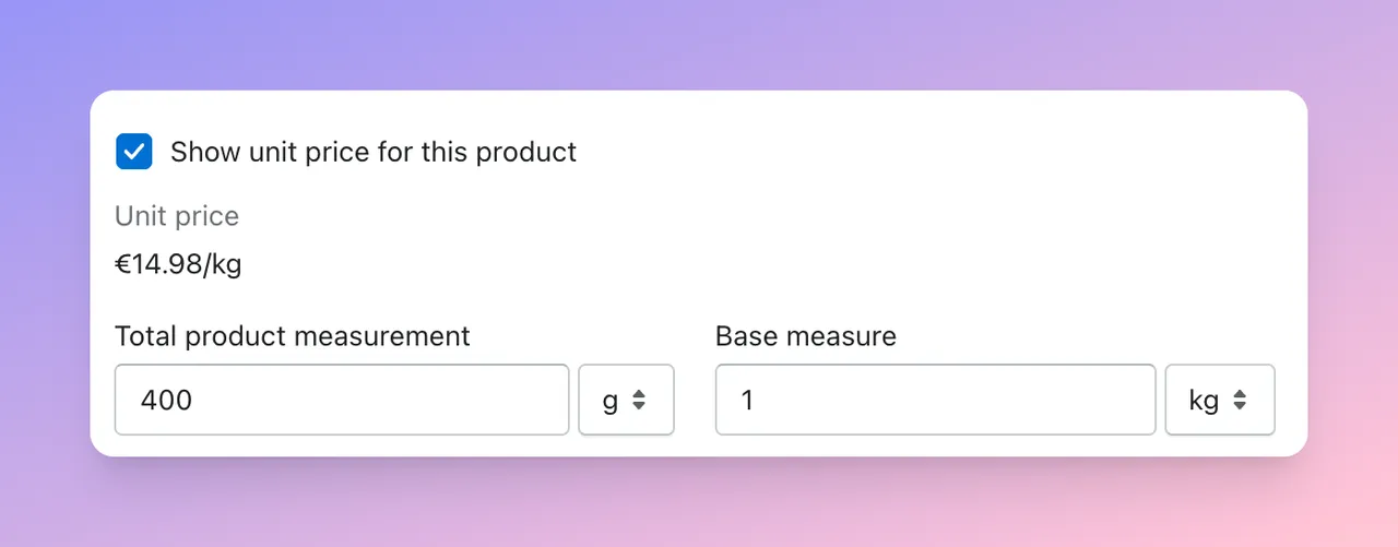 Pricing Display - SparkLayer Docs