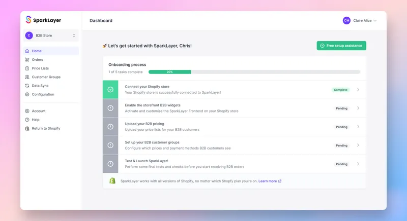 Getting Started with SparkLayer - SparkLayer Docs