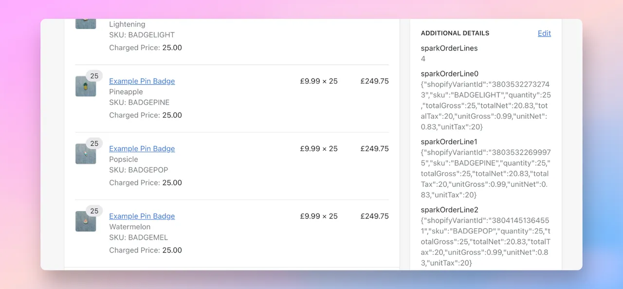 Shopify Metafields & Data - B2B configurations - SparkLayer Docs