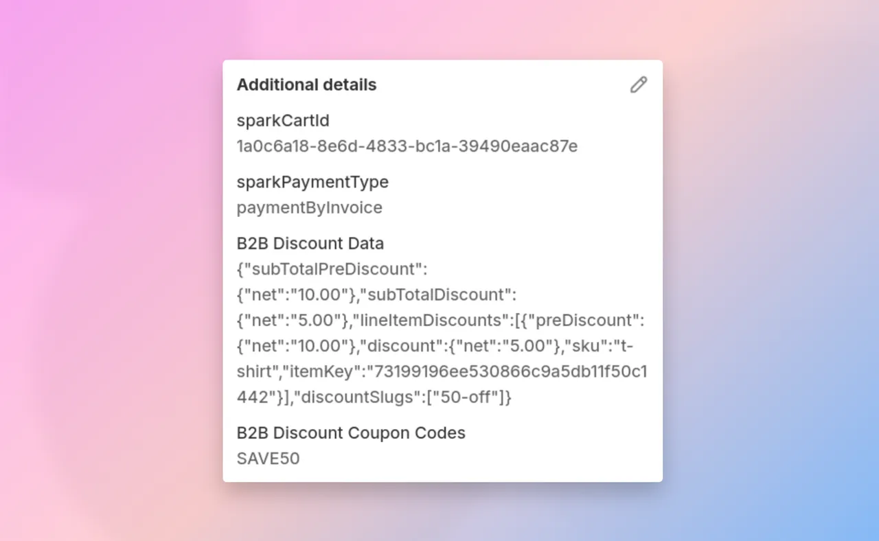 SparkLayer B2B Discount Engine - customise your discount rules - SparkLayer Docs
