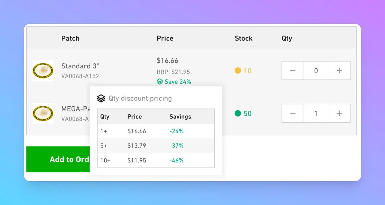 Pricing Display - SparkLayer Docs