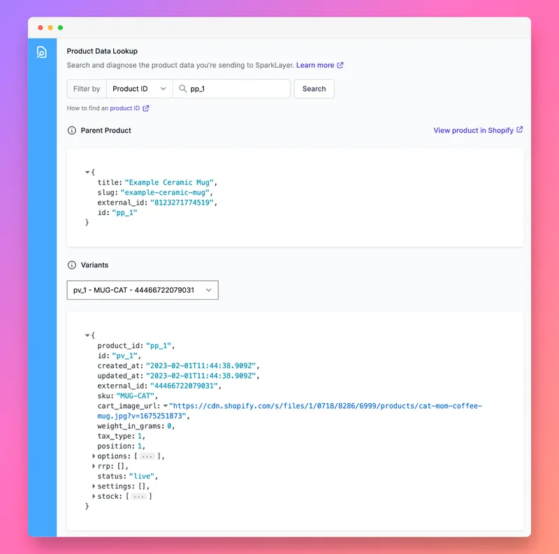 Data Sync - SparkLayer Docs