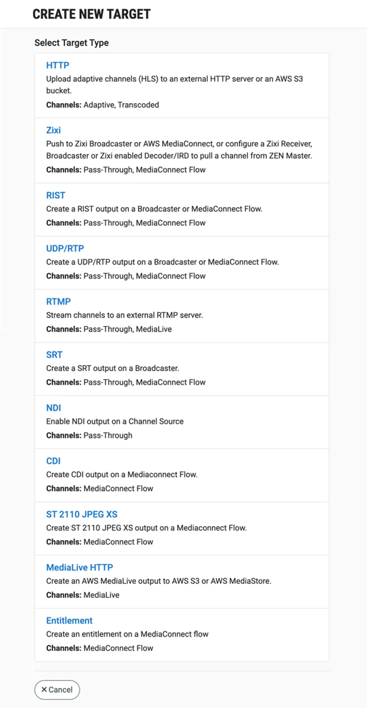 Adding Entitlement Targets - ZEN Master