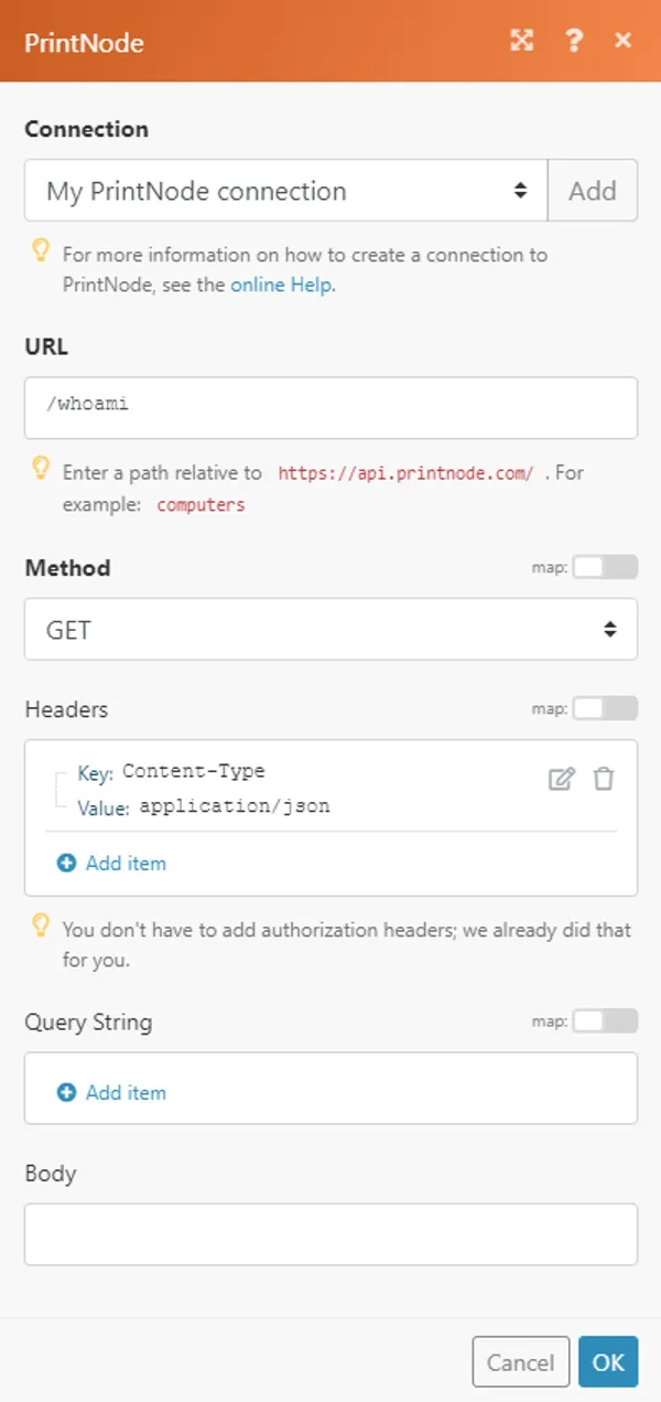 PrintNode - Apps Documentation