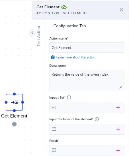 Get Element - Platform Actions