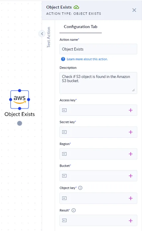 Object Exists - Platform Actions