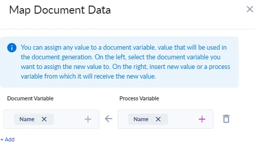 Generate Document - Platform Actions