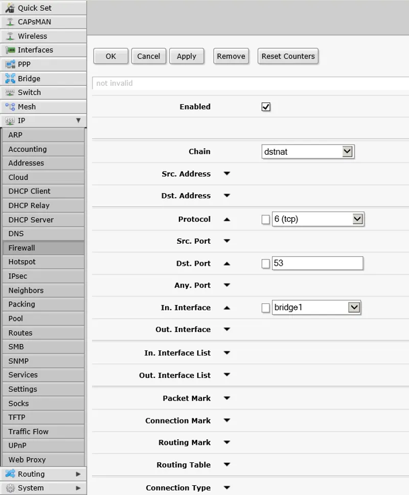 How to configure FlashStart DNS filtering on Mikrotik devices - FlashStart Docs