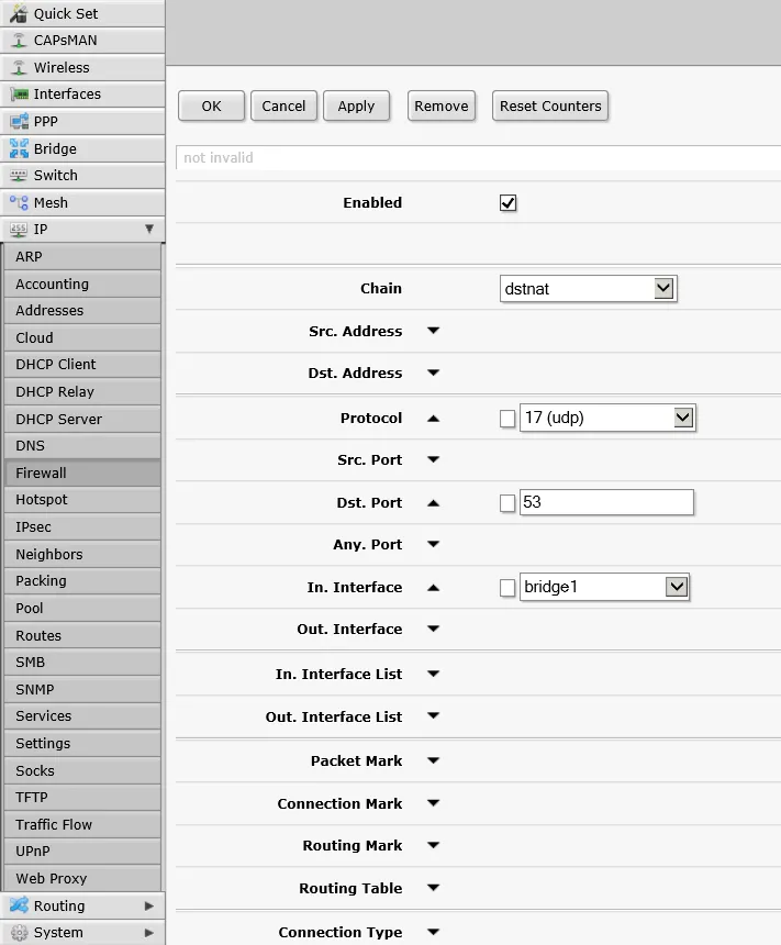 How to configure FlashStart DNS filtering on Mikrotik devices - FlashStart Docs