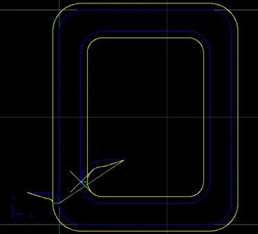 G40, G41, G41.1, G42, G42.1 (Cutter Radius Compensation) - Software