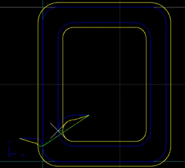 G40, G41, G41.1, G42, G42.1 (Cutter Radius Compensation) - Software