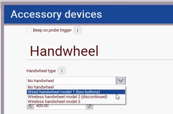 Wired Pendant - Hardware