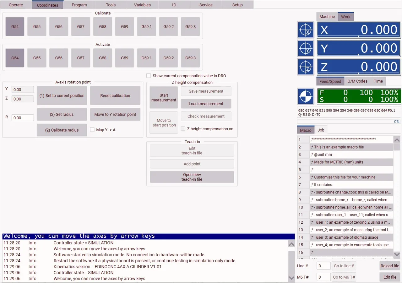 Mapping X/Y G-code to cylinder on A-Axis - Software
