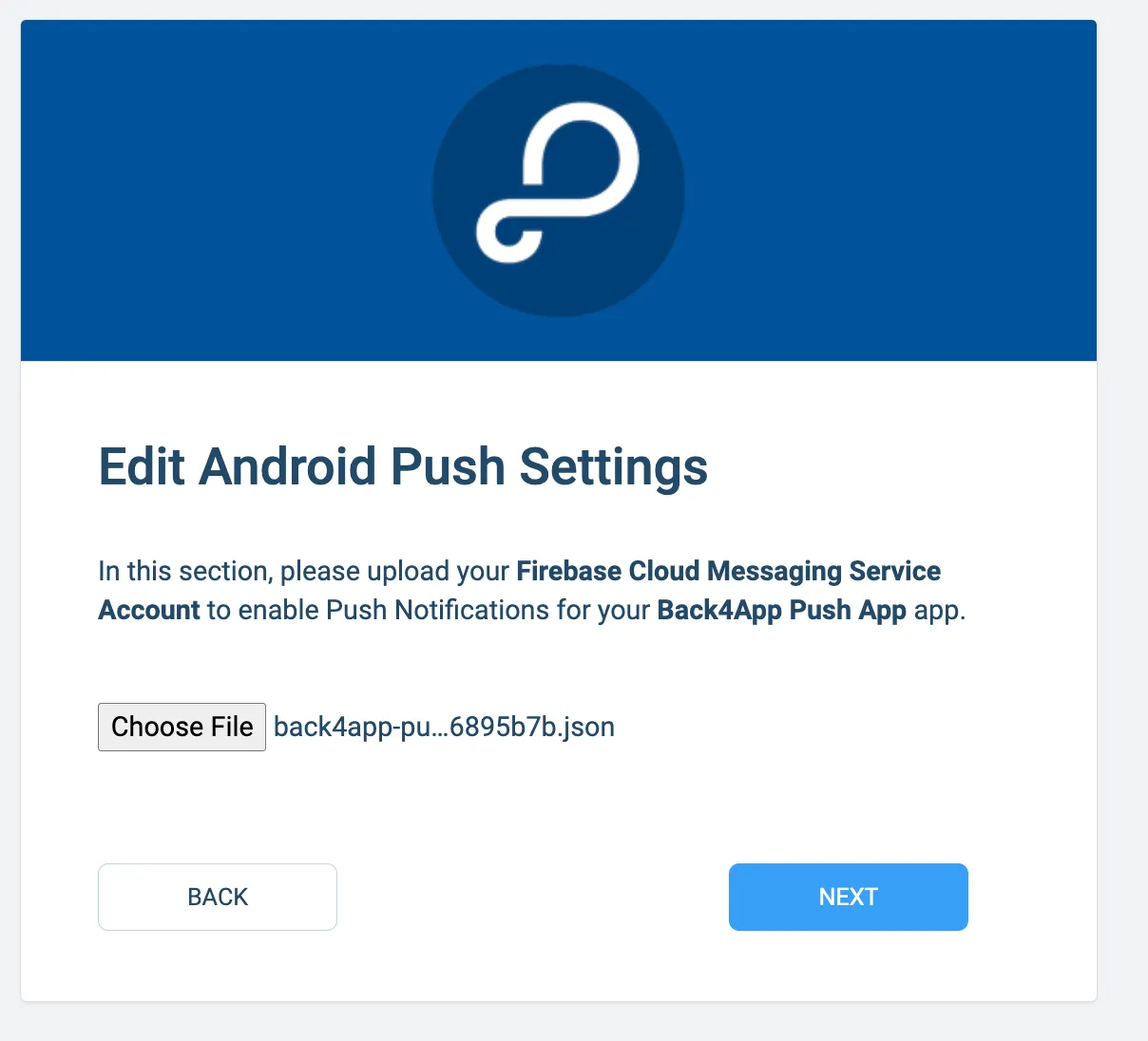 Parse Server push notifications setup - Back4app Backend