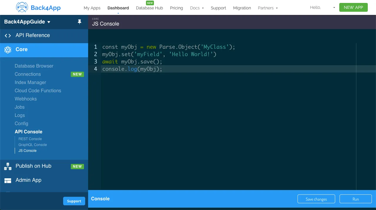 Join Query using Parse - Back4app Backend