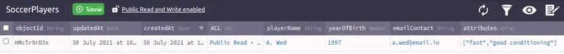 Read And Write Data Objects On Back4app Back4app Backend 7298