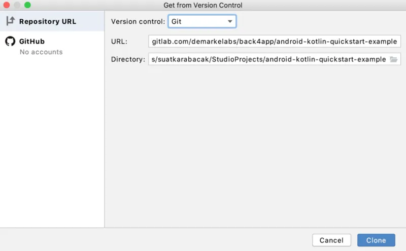 Download an Android project with source code and start using Back4App ...