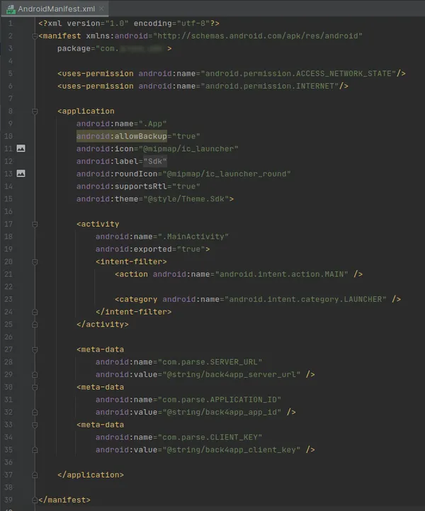 Install Parse Sdk On Your Android Studio Project Back4app Backend