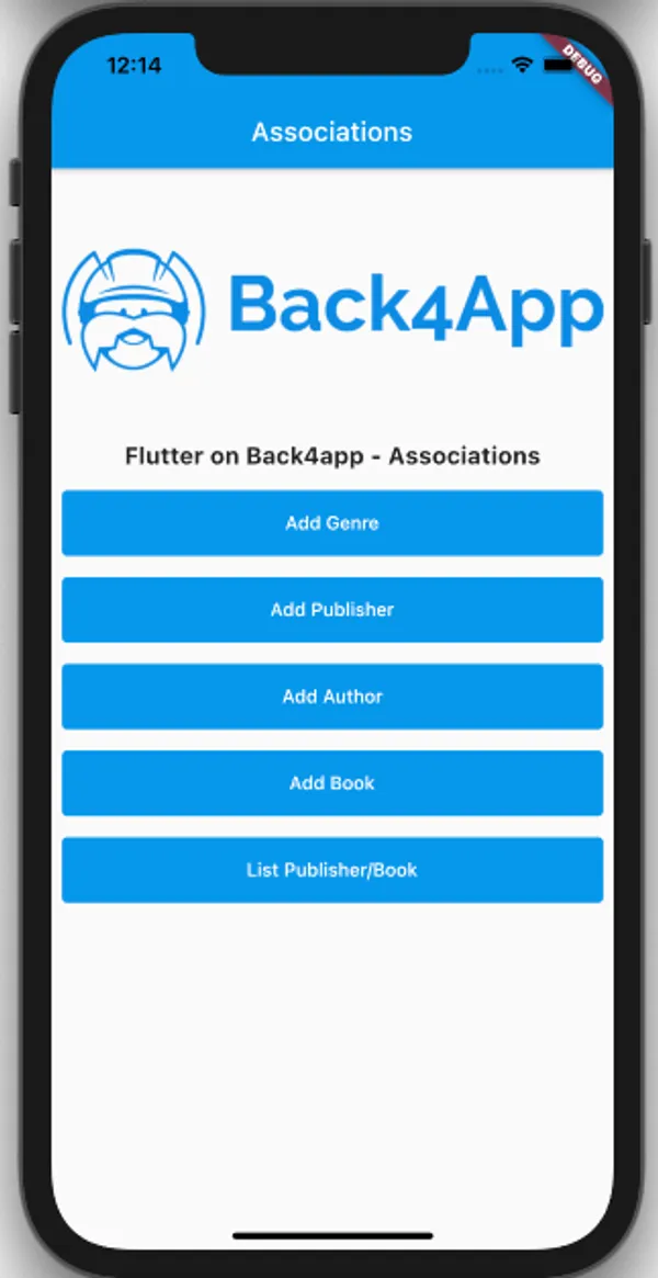 FlutterとParseを使った1対多データオブジェクトの関係構築 - Back4app Backend