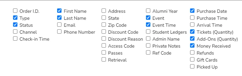 Tickets Report - Ludus Manual