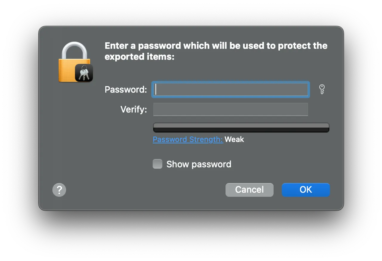Create an iOS Distribution Certificate (P12) - Purple Experience
